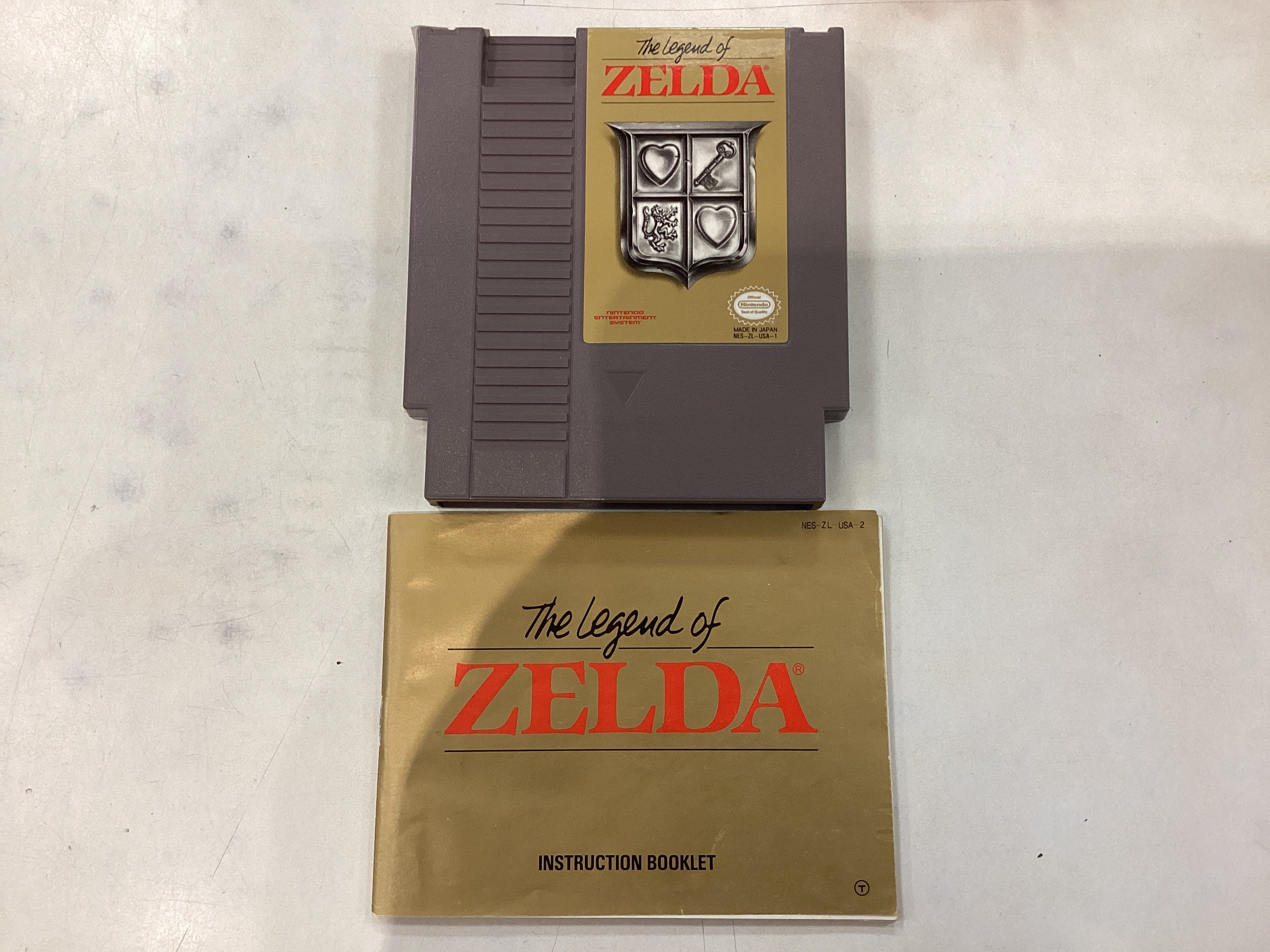 The Legend of Zelda -NES- Used – Retroaholics